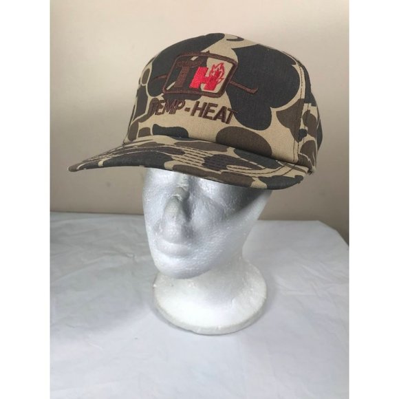 American Vintage | Accessories | Vintage Duck Camo Strapback Hat Cap ...